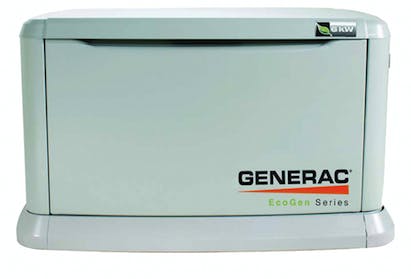 Generac EcoGen automatic standby generator | Pro Builder
