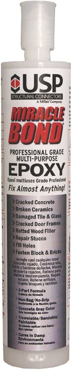 USP Structural Connectors Miracle Bond | Pro Builder