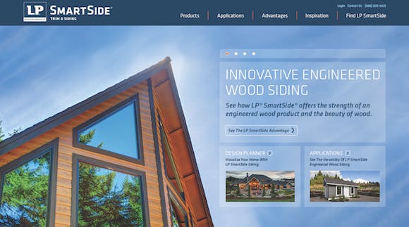 LP SmartSide Trim and Siding Website | Pro Builder