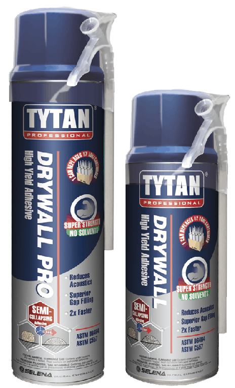 Selena USA Tytan Drywall Adhesive | Pro Builder