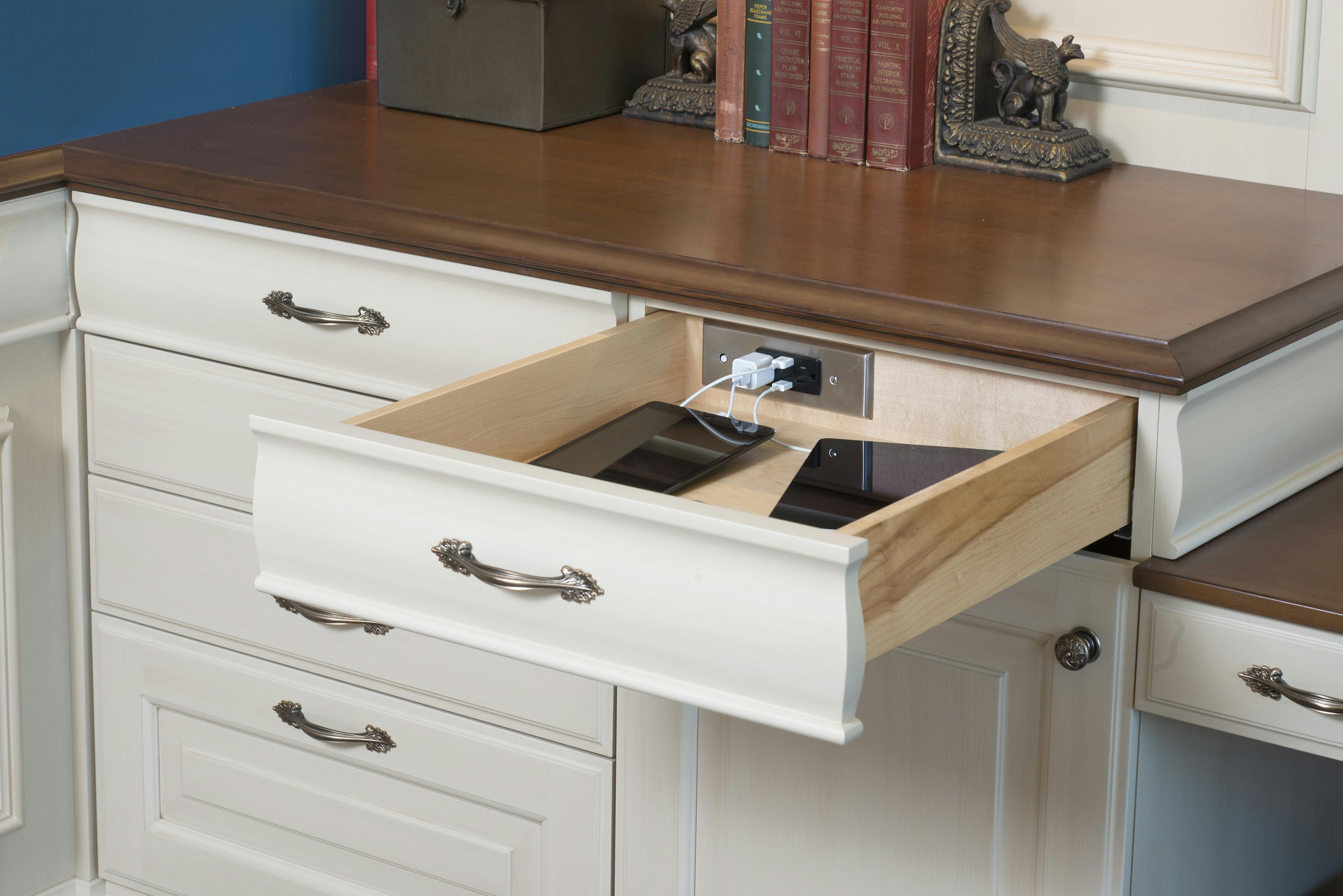 Wood-Mode Partnership with Docking Drawer Offers New In-Drawer ...