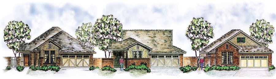 Home Plans Zero Lot Line